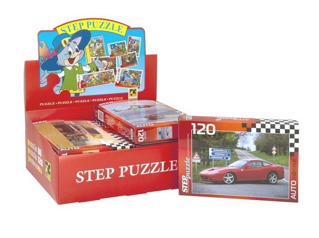 Пазл "Машины. Золотая серия-10" 120 элементов, 2 штуки