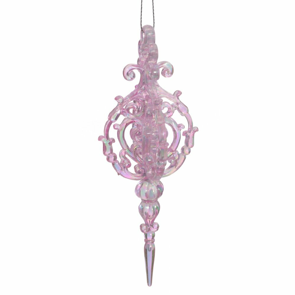 Елочная игрушка Орнамент, 6,5х6,5х17 см KSM-807681