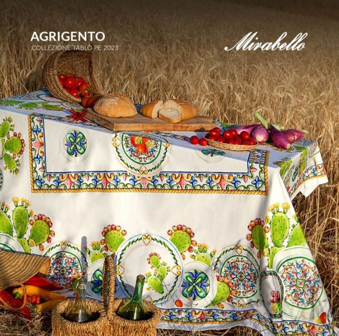 Скатерть Mirabello AGRIGENTO 150X180 см.