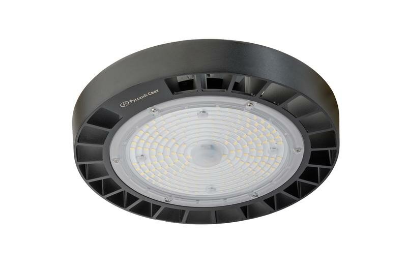 Светильник светодиодный ДСП IB 11 S 100W M 850 BK 257х257х155мм 100Вт 5000К IP65 High Bay подвесной черн. Русский Свет 16091124342