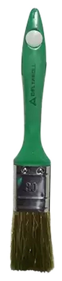 Кисть Deltaroll с зеленой ручкой, смешанная щетина, 100x16 мм