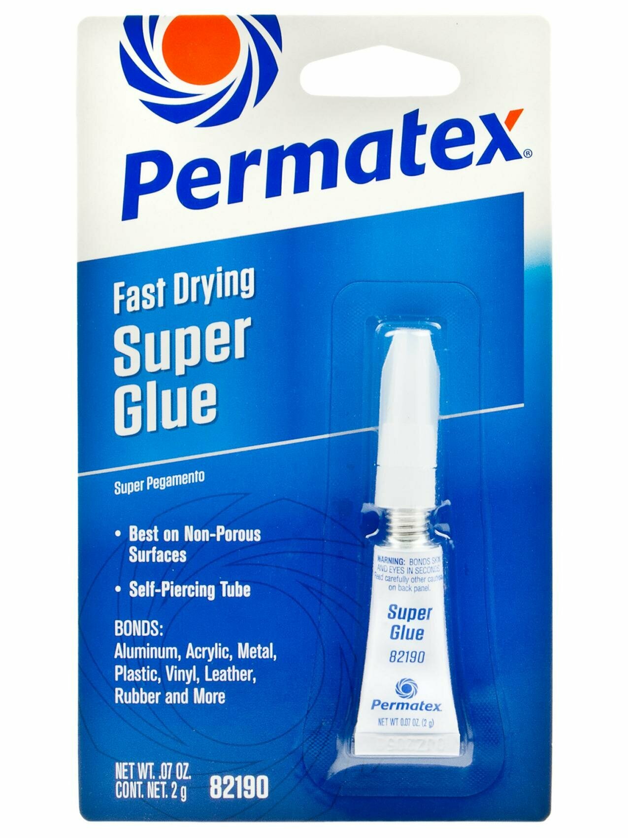 Клей-супер универсальный SUPER GLUE 2гр PERMATEX