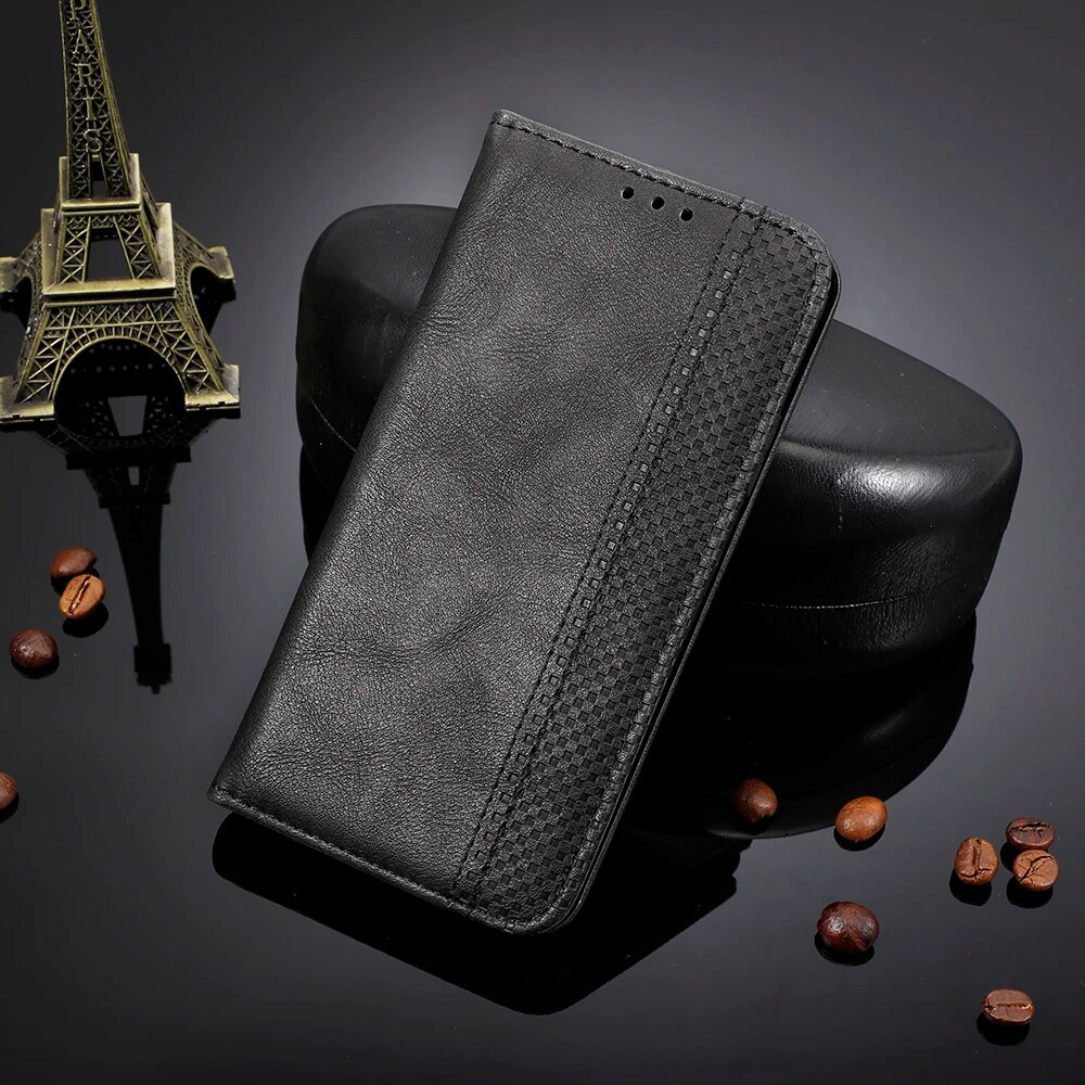 Черный чехол-флип для Meizu Note 21 M41H