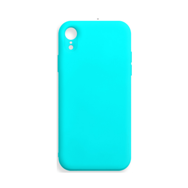 Чехол iPhone XR Silicone WS бирюзовый