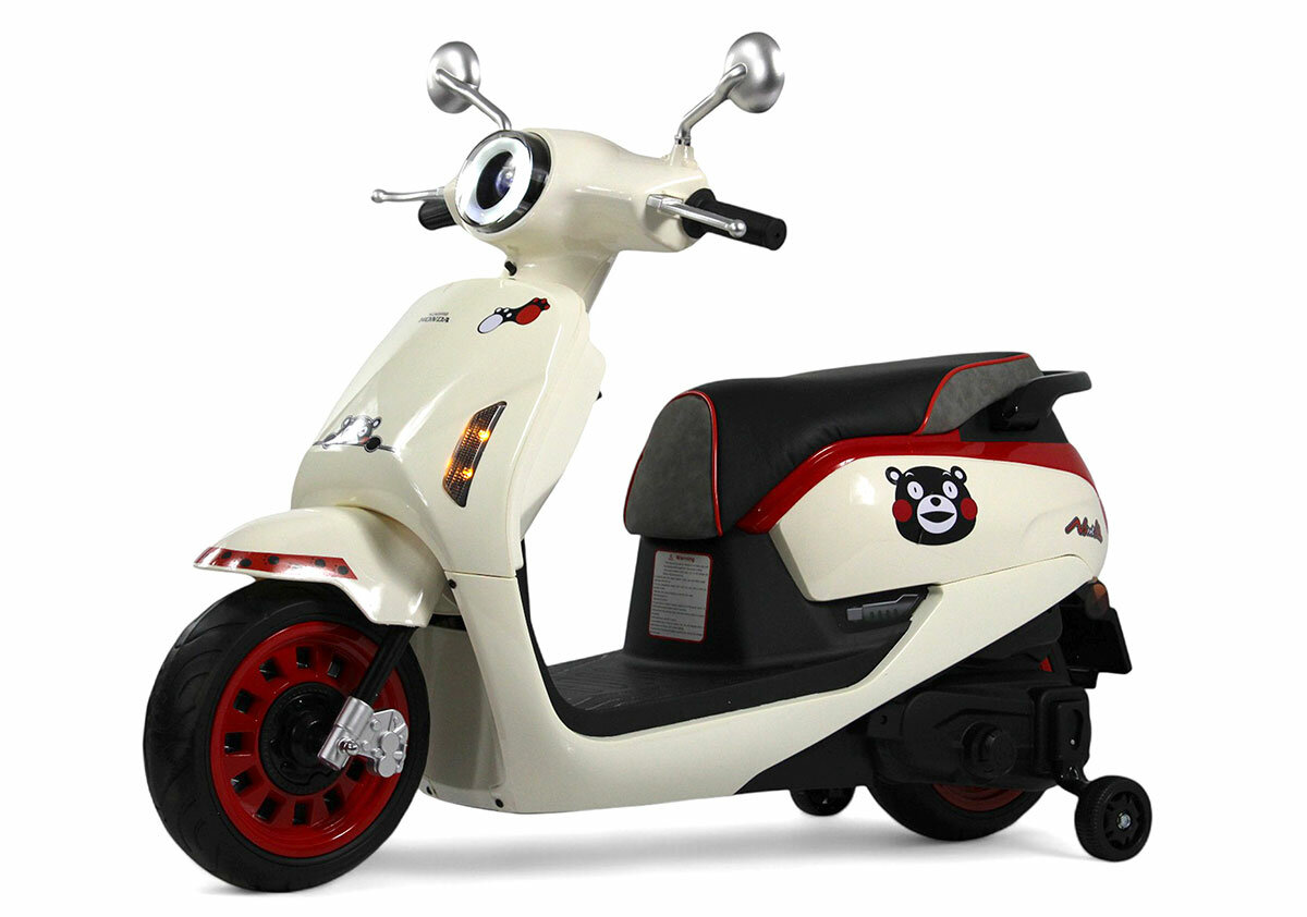 Детский электромотоцикл RiverToys Z555ZZ Бежевый