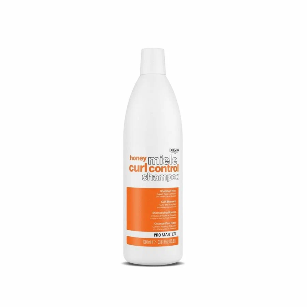 Dikson Pro Master Honey Miele Curl Control Shampoo - Шампунь для вьющихся и волнистых волос с медом и маслом миндаля 1000 мл