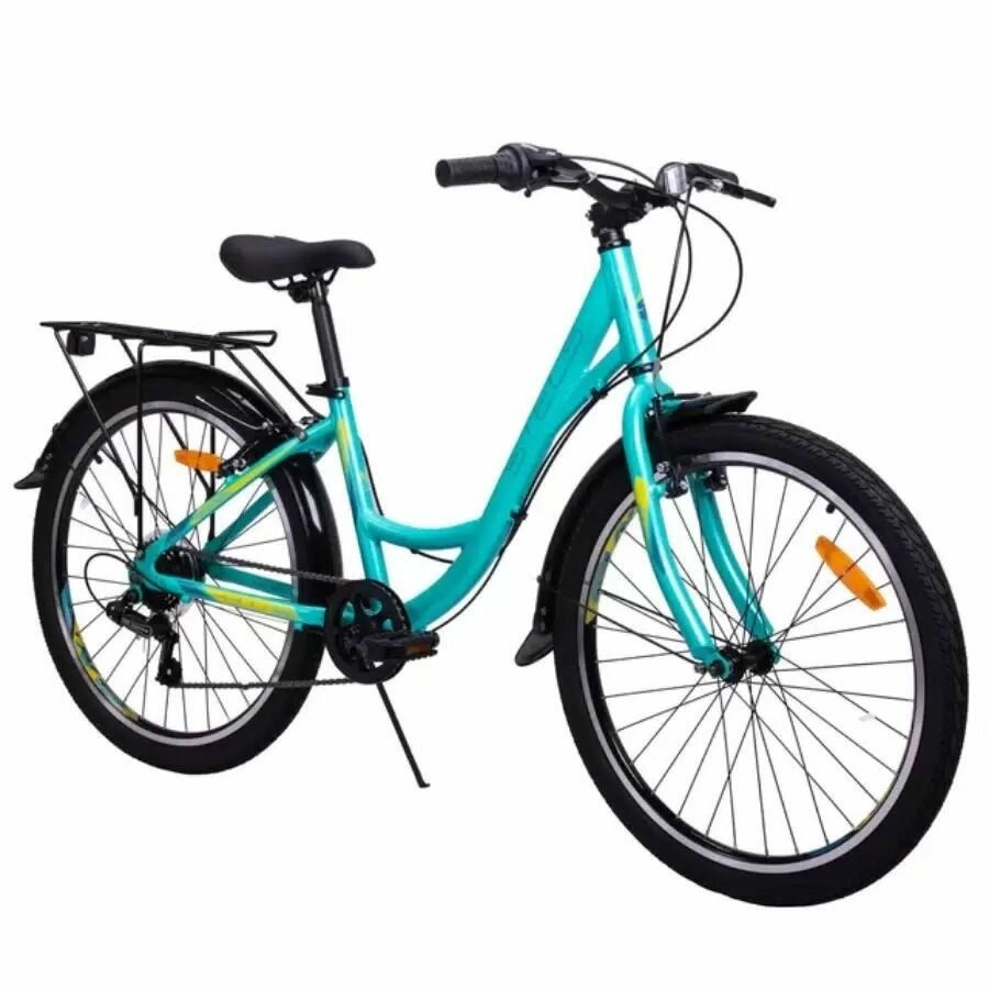 Велосипед горный Stels Miss 4300 V (24") рама 14" мятный