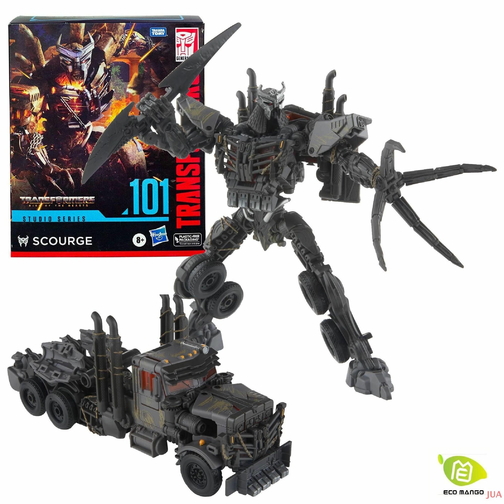 Игрушка Hasbro Трансформеры Студийная серия SS101 Scourge лидер класс 25см, Rise of The Beast