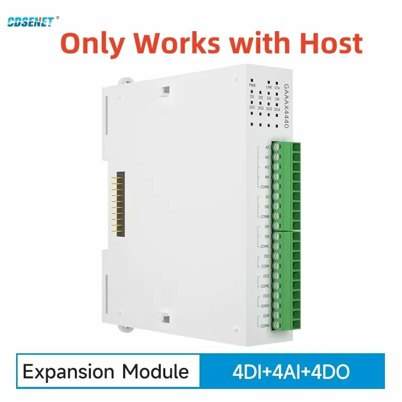 Модуль 4DI + 4AI + 4DO удаленного ввода-вывода EBYTE M31-GAAAX4440