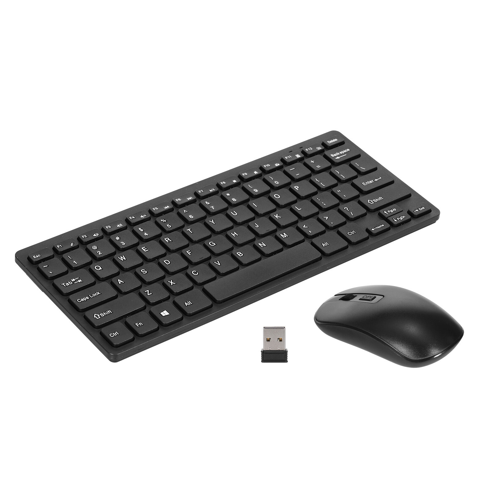 KM901 Клавиатура и мышь Combo 2.4G Wireless 78 Key Mini Keyboard and Mouse Set Portable