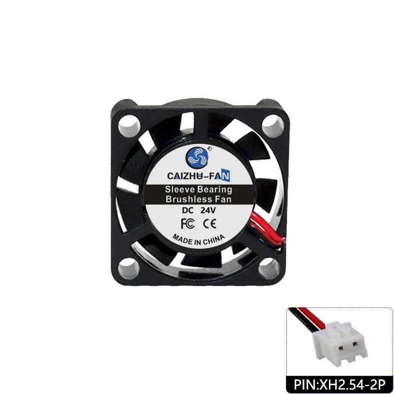 ONEBSTR Мини-вентилятор охлаждения для 3D-принтера 24V-XH2.54-2PIN