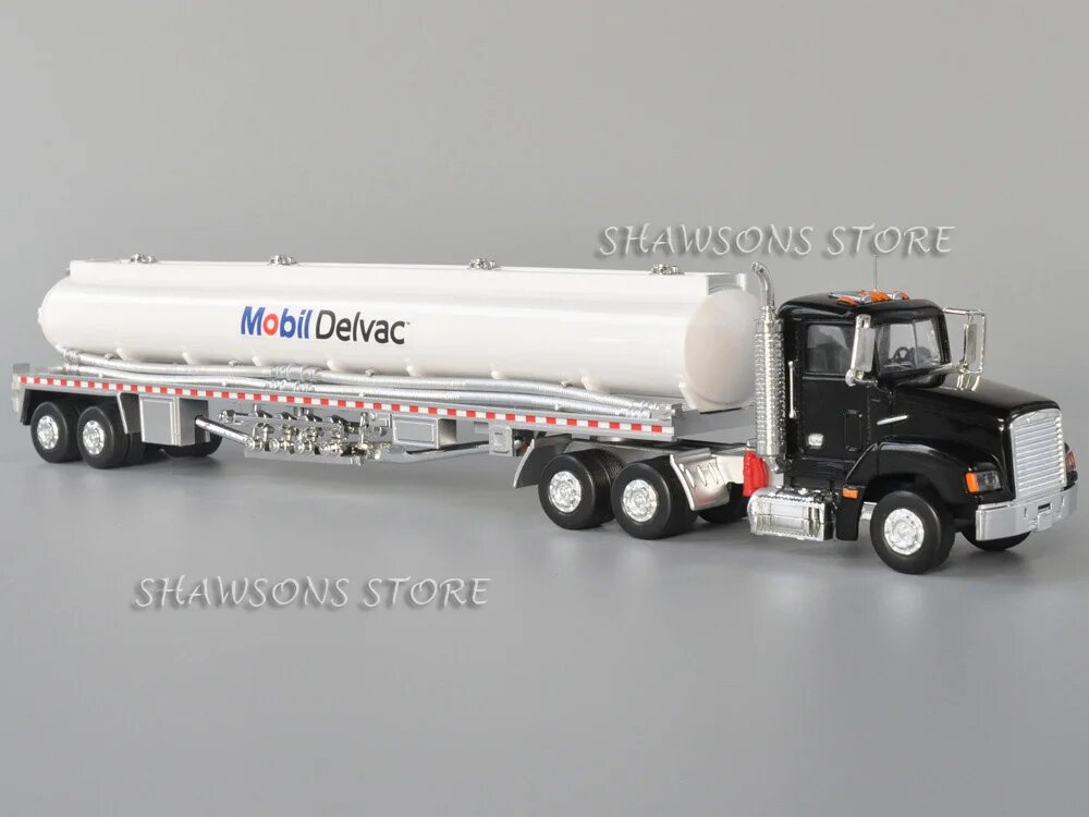Модель тягача с цистерной Mobil Delvac 1:43, черный