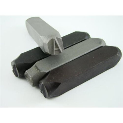 Шрифт набивной цифра 6, высота 1/8"(3.2мм) YA817-6