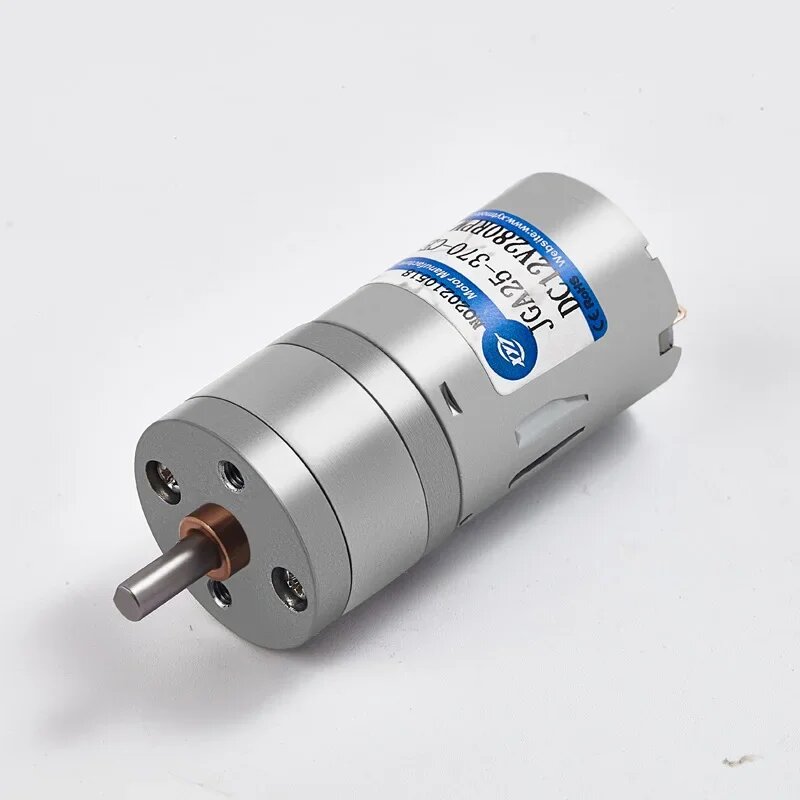 Миниатюрный мотор-редуктор JGA25-370 6/12/24В 1360RPM, 24V