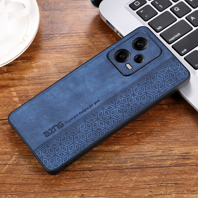 AZNS Защитный чехол для Redmi Note 12 Turbo/Poco F5 / Сяоми Редми Ноут 12 Турбо/Поко Ф5 стой и стильный кожаный чехол