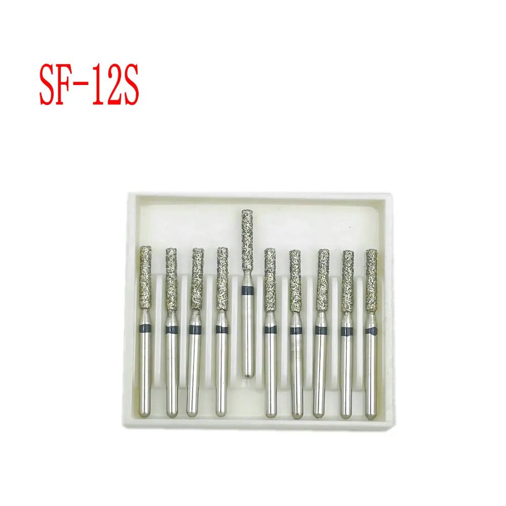 Стоматологические боры алмазные SF-12S, 1,6 мм