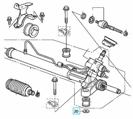 Шайба, плоская, 14MM (Оригинал)