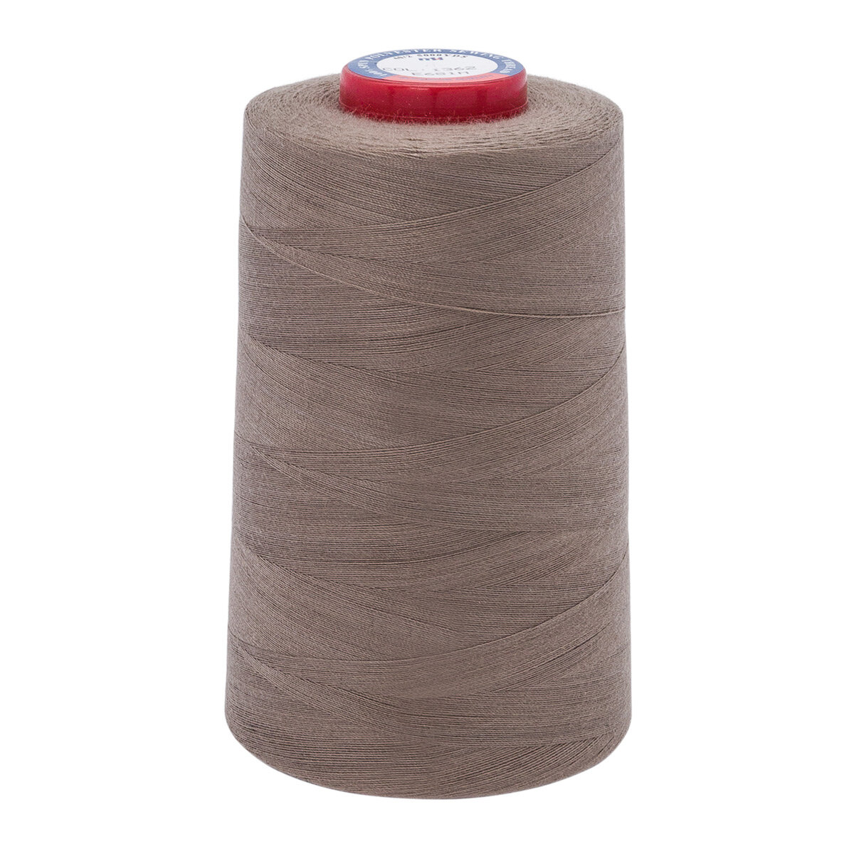 Нитки швейные №40/2, 4572 м (5000 ярдов), промышленные, mH EURON (1362 галечный серый)