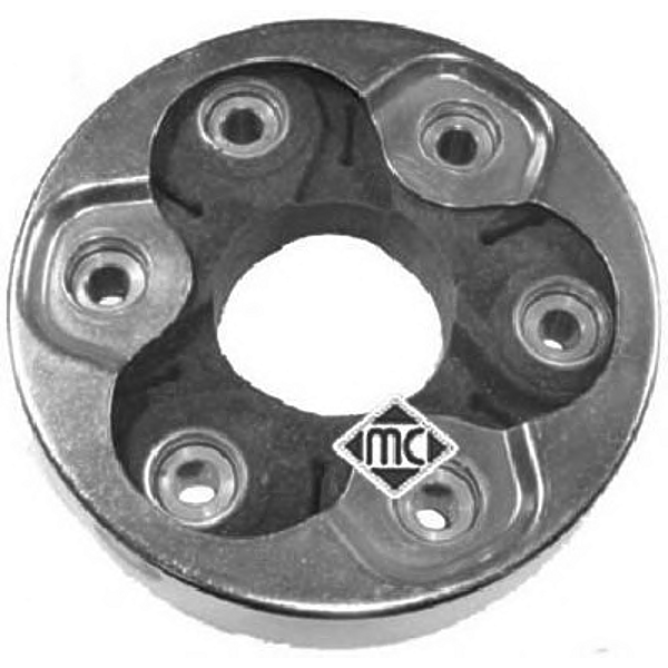 METALCAUCHO 05468 (1J0521127A) муфта кардана Audi (Ауди) a3 / tt 1.8 / VW Golf (Гольф) 4 / Bora (Бора) 1.8-2.8 / 1.9tdi 96- (без