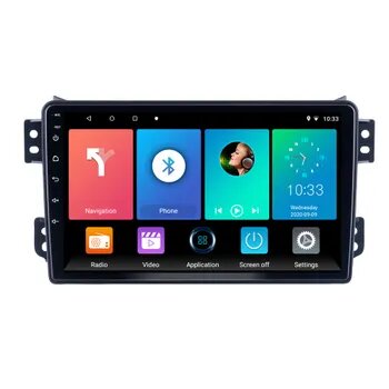 Icreative Устройство головное, диагональ: 9", 2 DIN, 6ГБ/128ГБ