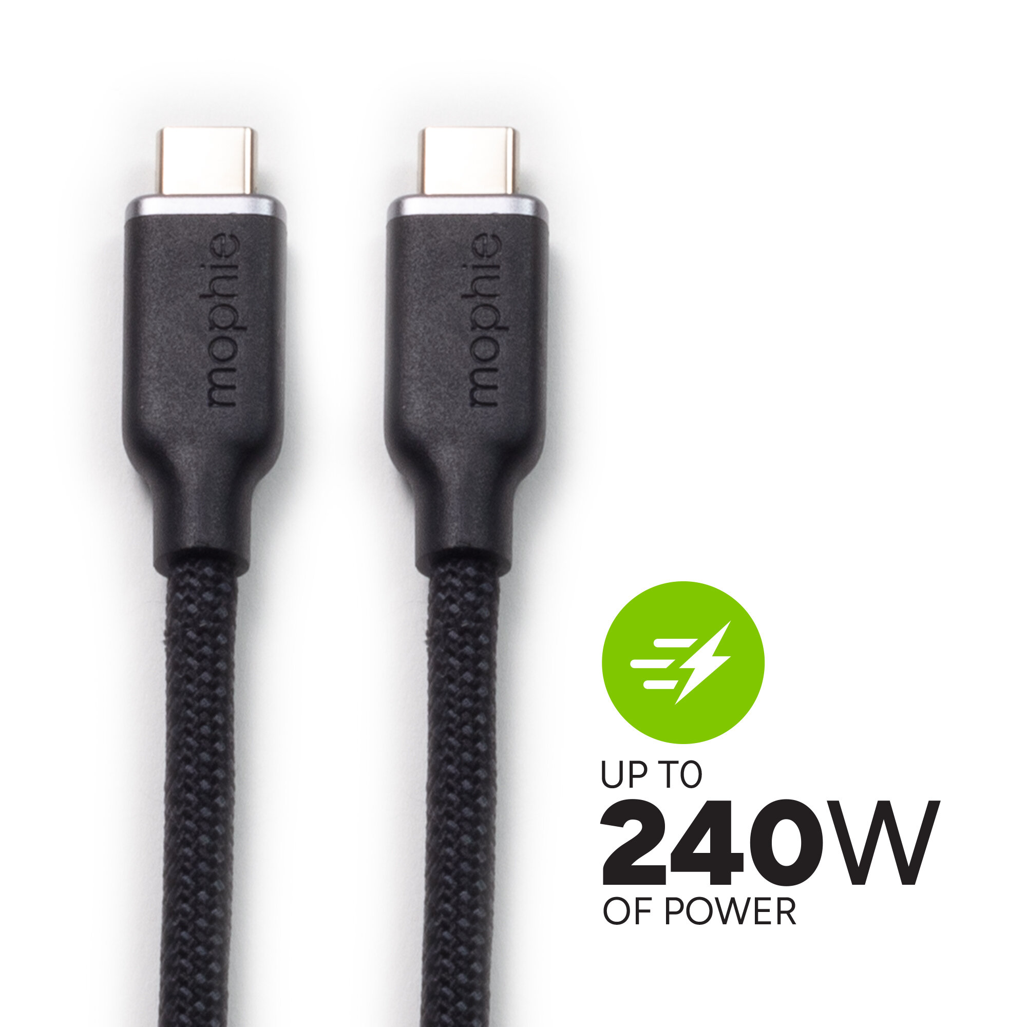 Кабель USB4-USB-C - USB-C 0.8 метра Mophie charge stream, 409912837