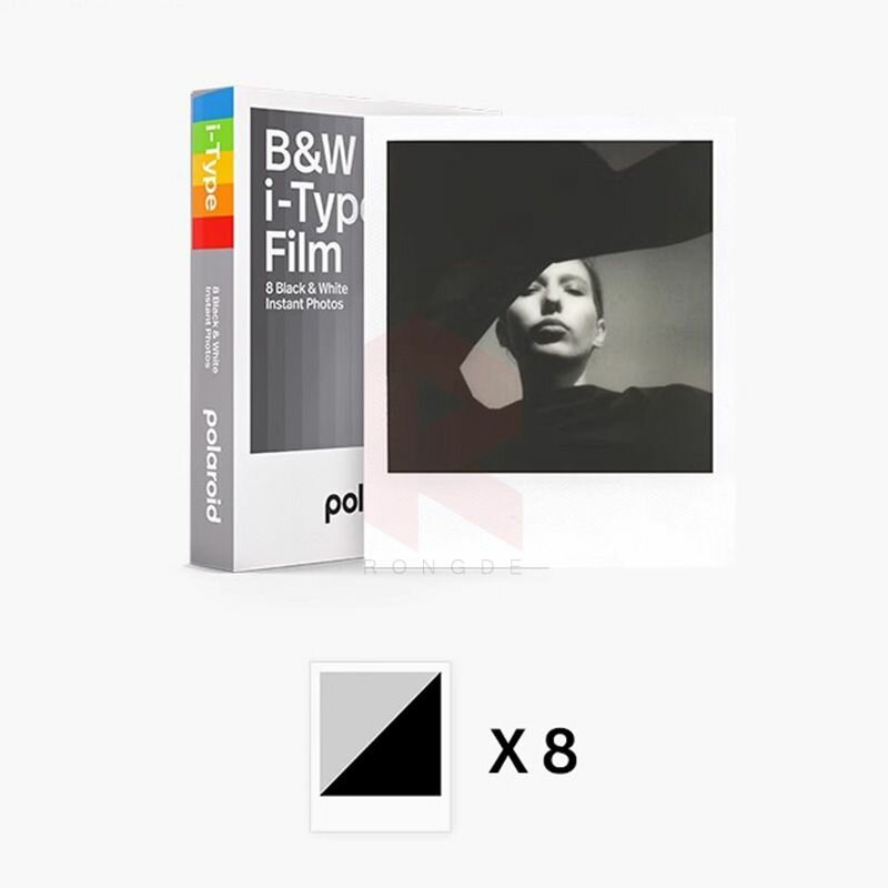 Картридж Polaroid B&W i-Type Film 8 кадров, Черно-белая