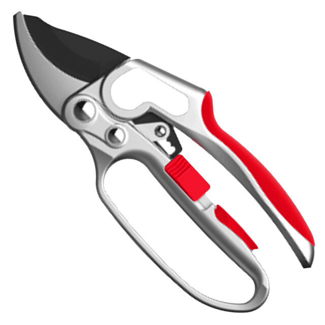 Секатор контактный MAXITERRA с храповым механизмом, антикоррозийное покрытие, 20 см