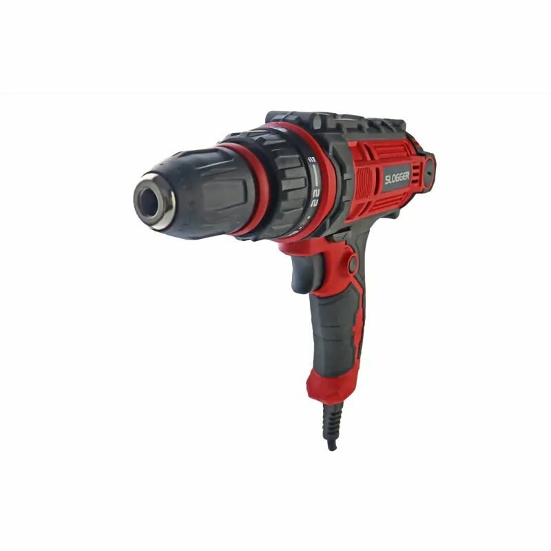 Дрель-шуруповерт сетевая Slogger ED390, 390 Вт