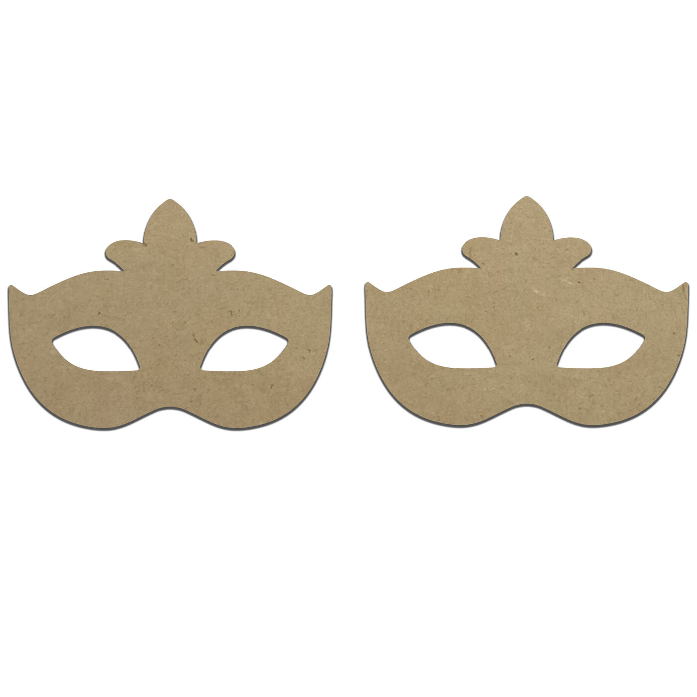 Заготовка для декорирования "Маска" 34х24 см - 2шт. (Мегасупер)