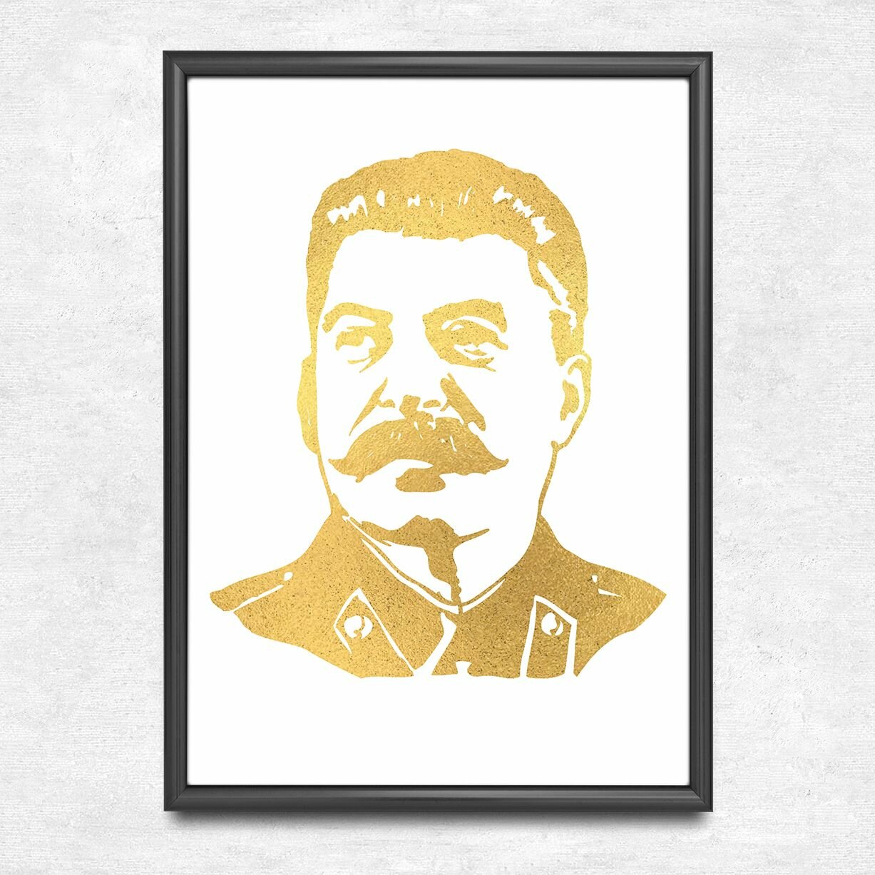 Постер Сталин / плакат СССР Декор квартиры, дома, офиса, комнаты