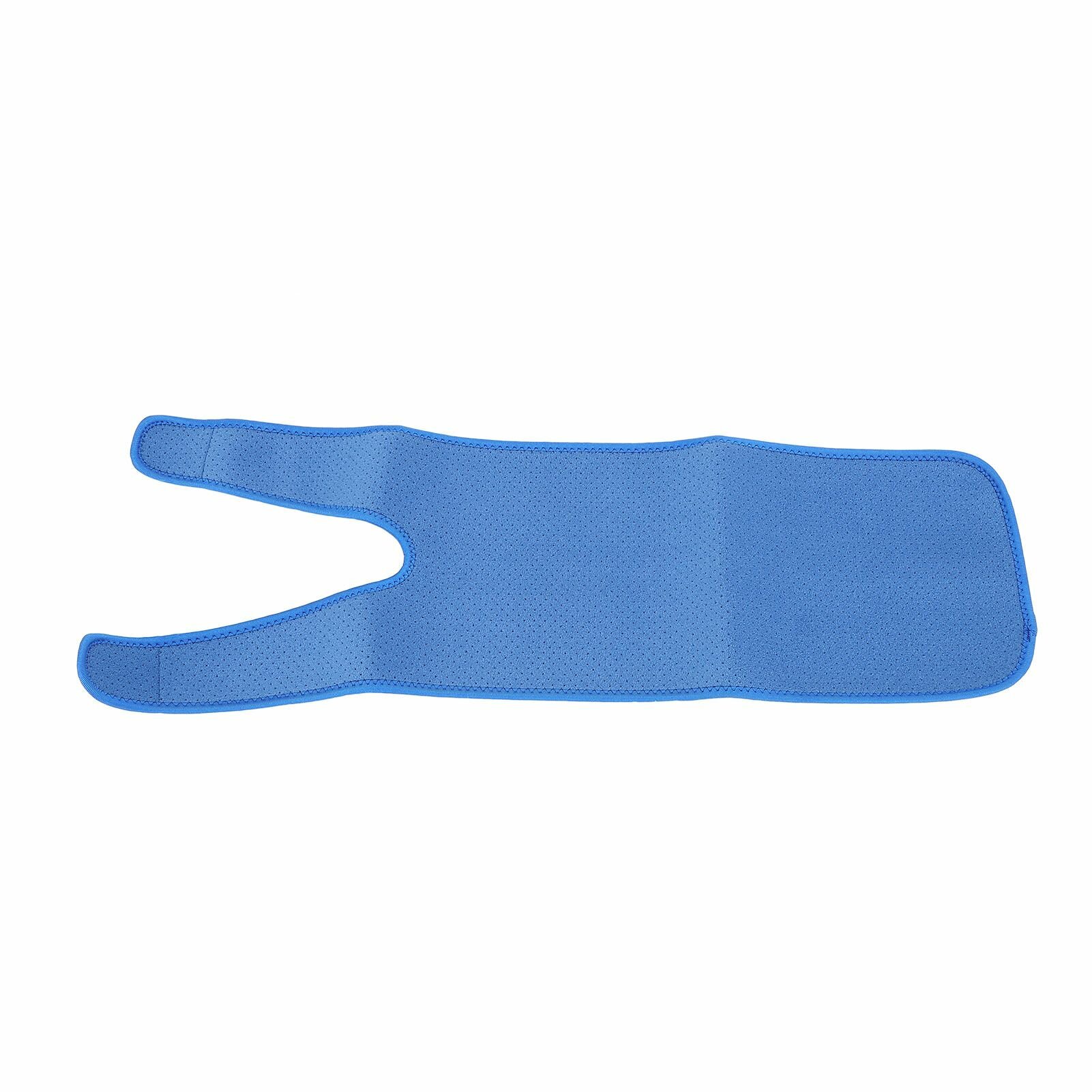 Компрессионный рукав для бедра, регулируемый, противоскользящий, мягкий, дышащий, эластичный, для поддержки бедра, для баскетбола, синий