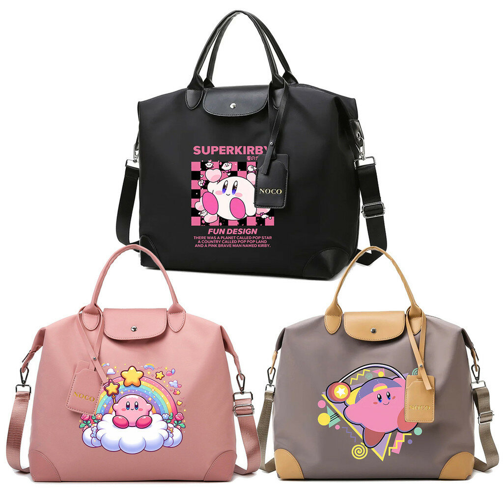 Звездная кабинская мультипликация печатает большие мощности Canvas Bag Женская оксфордская сумка для хранения ткани.