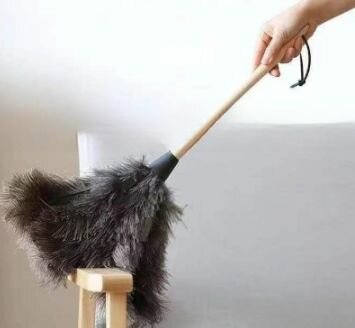 Швабра ультратонкая гибкая с микрофиброй для уборки труднодоступных мест, щелевая для пола