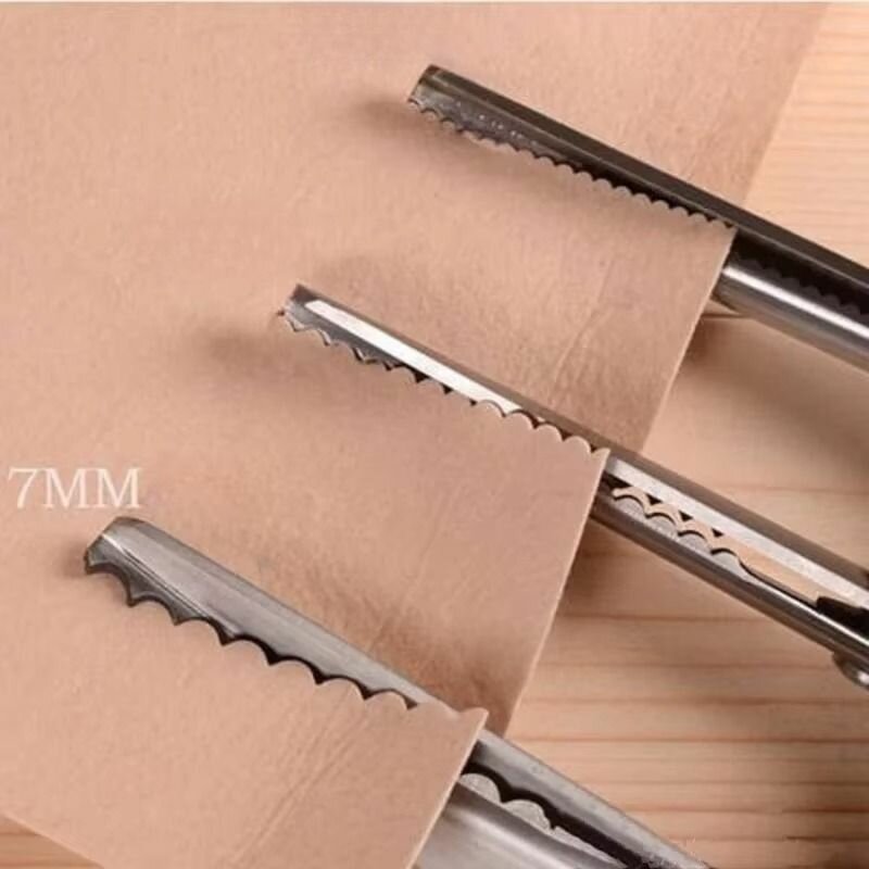 Фигурные ножницы с узором Зигзаг, шаг 7 мм