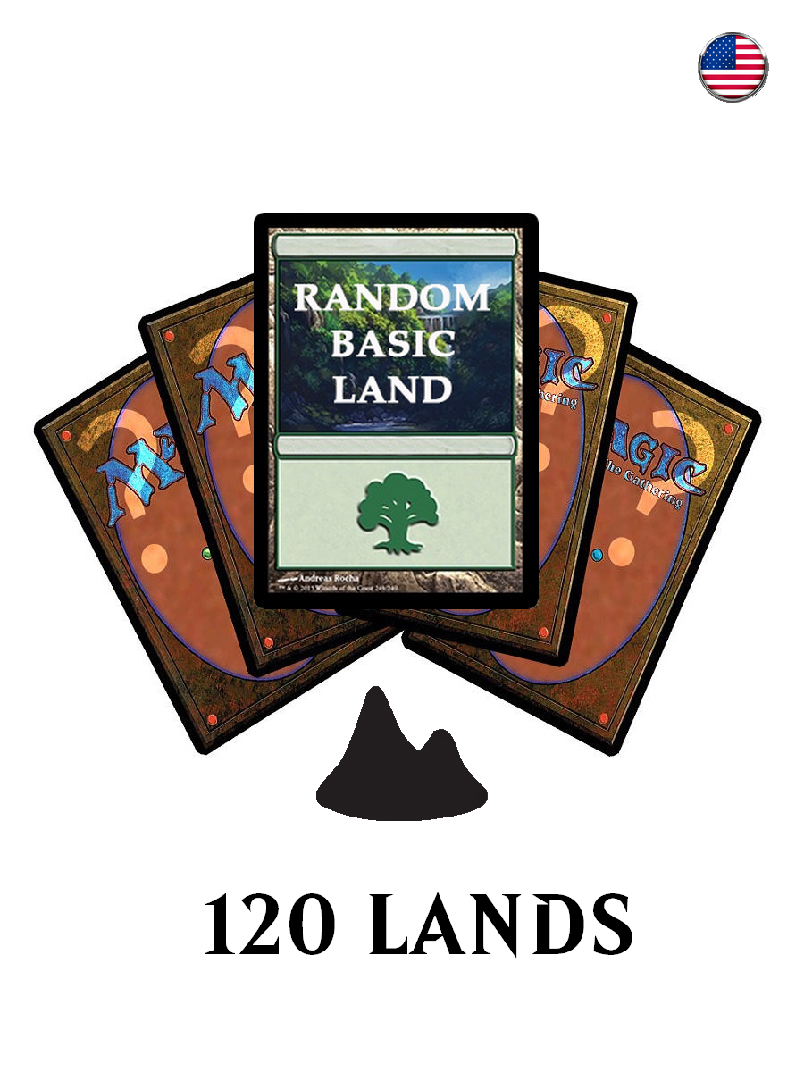 120 базовых земель Magic The Gathering MTGTRADE Леса, на английском языке