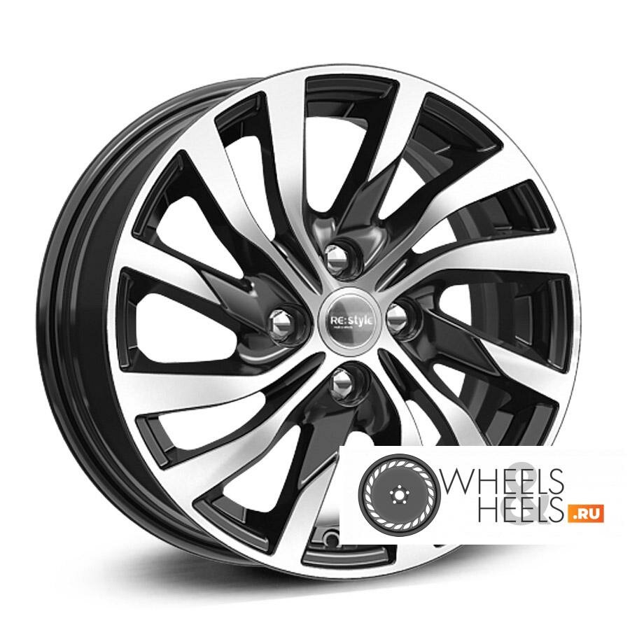 Диск автомобильный литой iFree Original ZV XRAY КС882 15x6 4x100 et37 dia60.1 Черный с полированной лицевой поверхностью