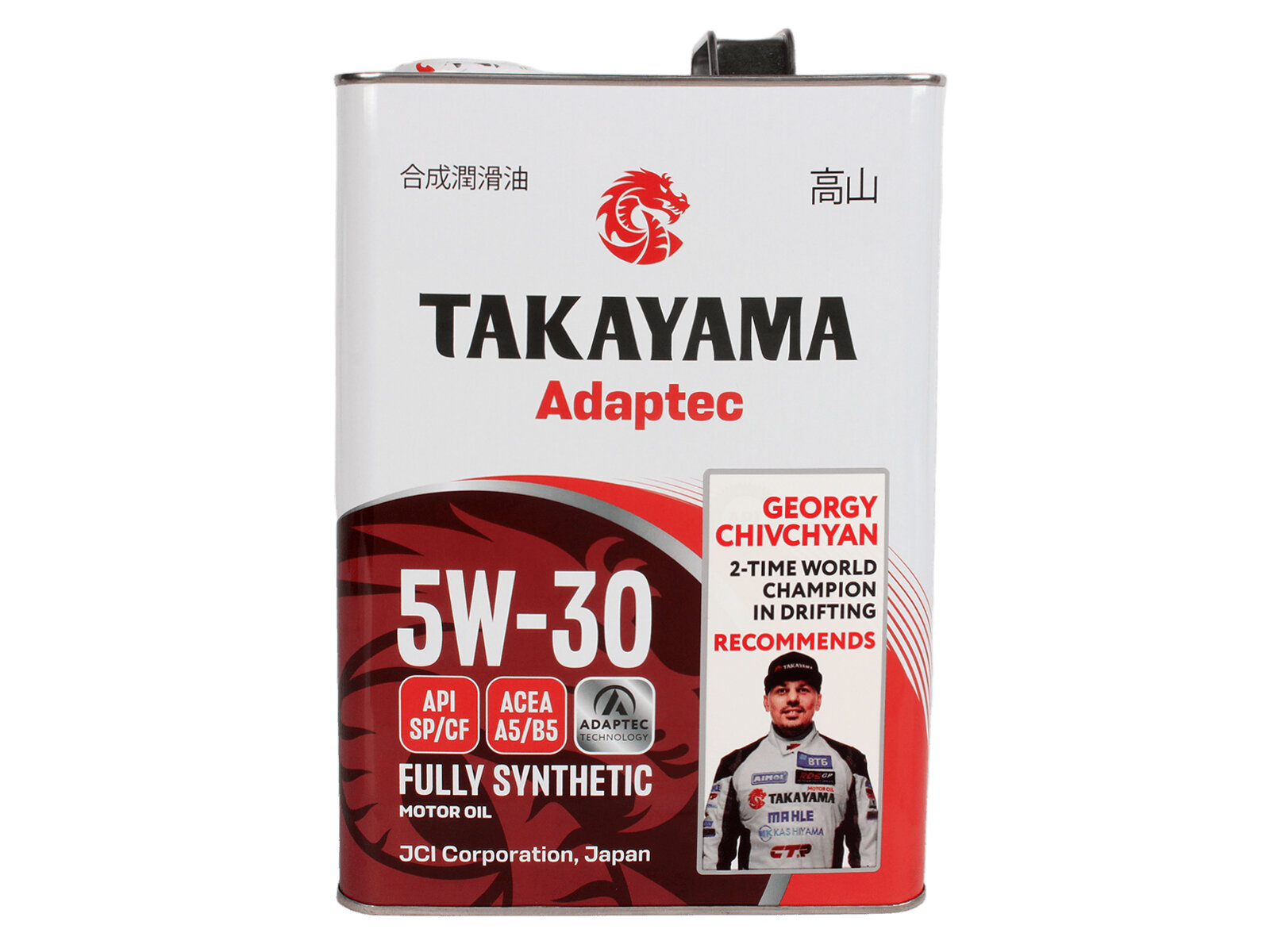Масло моторное TAKAYAMA 5W30 A5/B5 4л