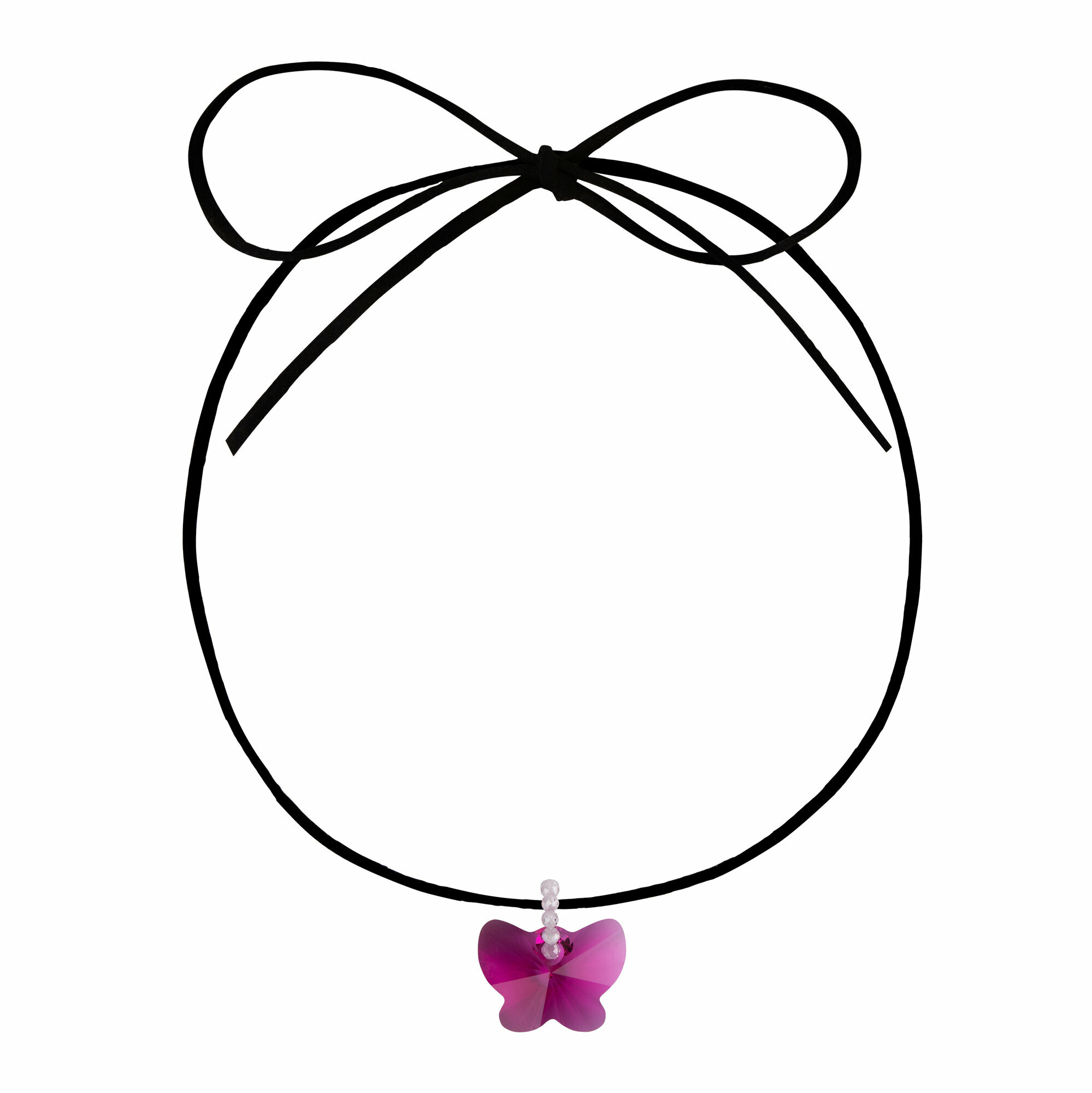 Чокер, хрусталь