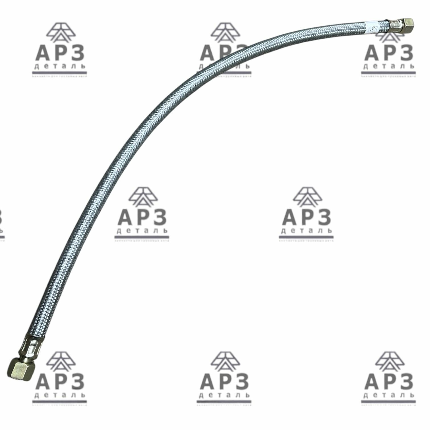 Шланг тормозной задний 805 мм, D20 мм, М20хМ20 (гайка+гайка) (Полюс-Альфа)