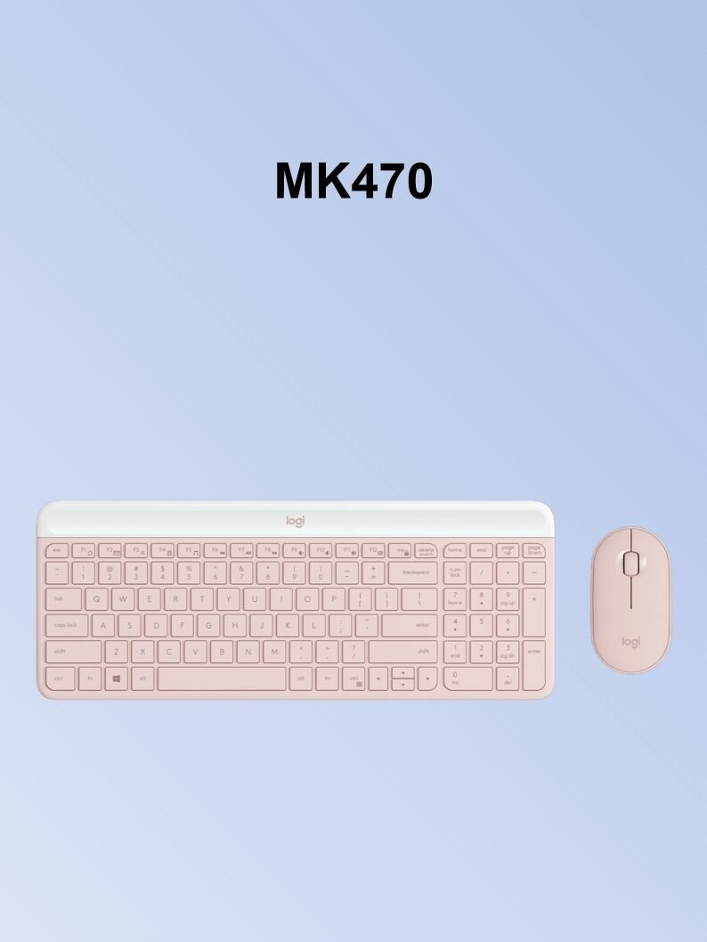 Комплект мышь + клавиатура Logitech MK470