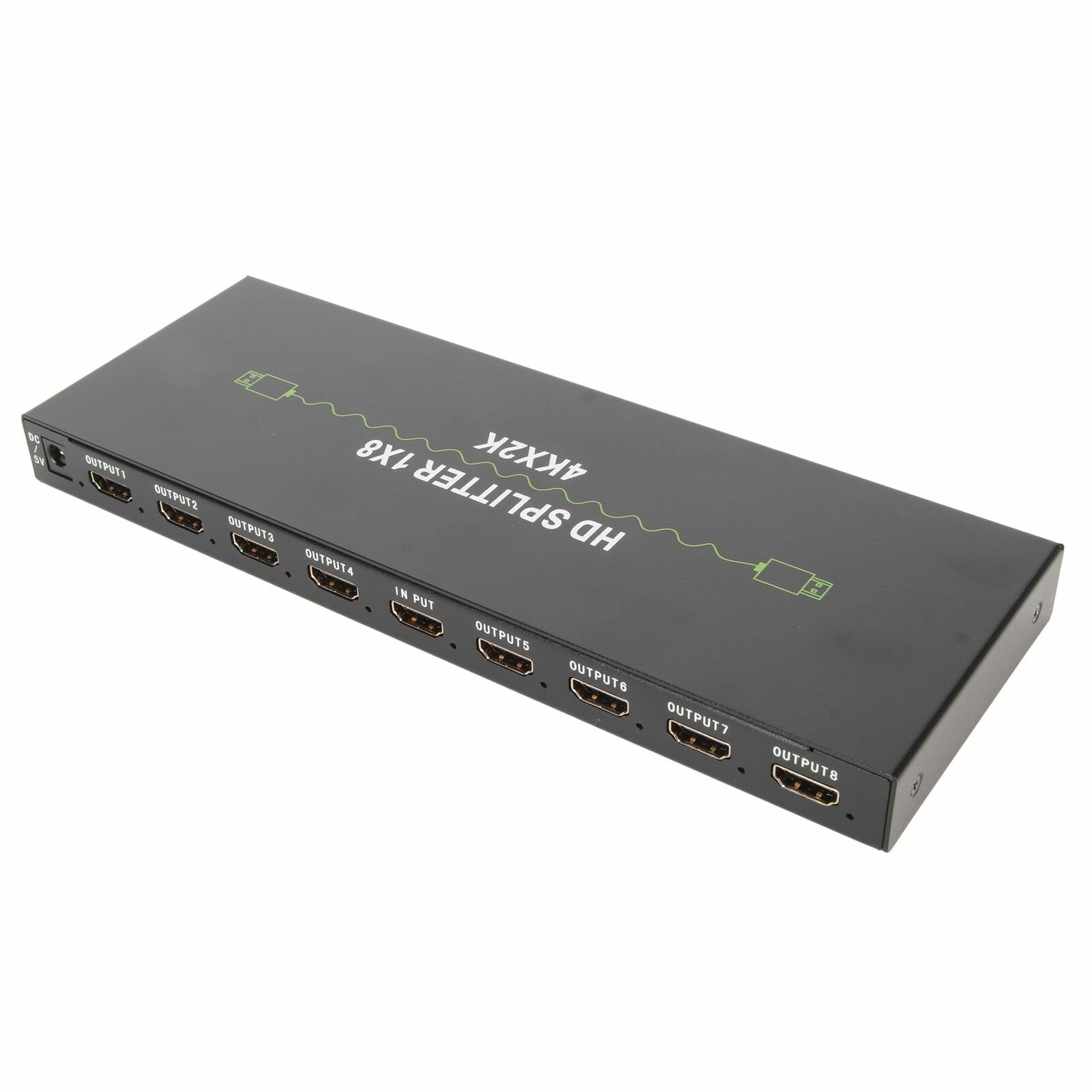 HDMI сплиттер 1x8, 4K, удлинитель — фото 1