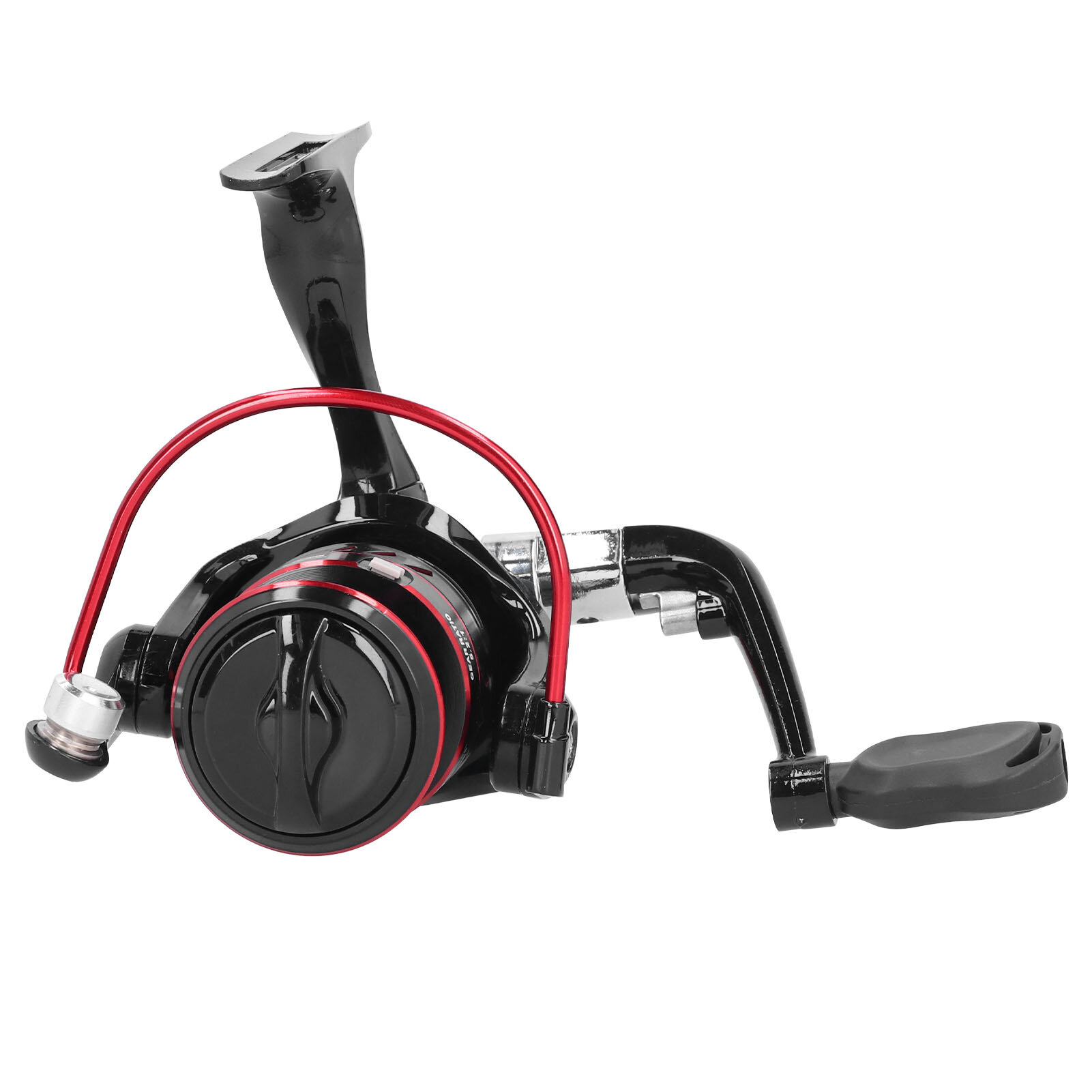 Металлическая катушка для спиннинга, морская удочка, приманка для скальной рыбалки, аксессуар для катушки с длинным выстрелом, черный RedDM6000