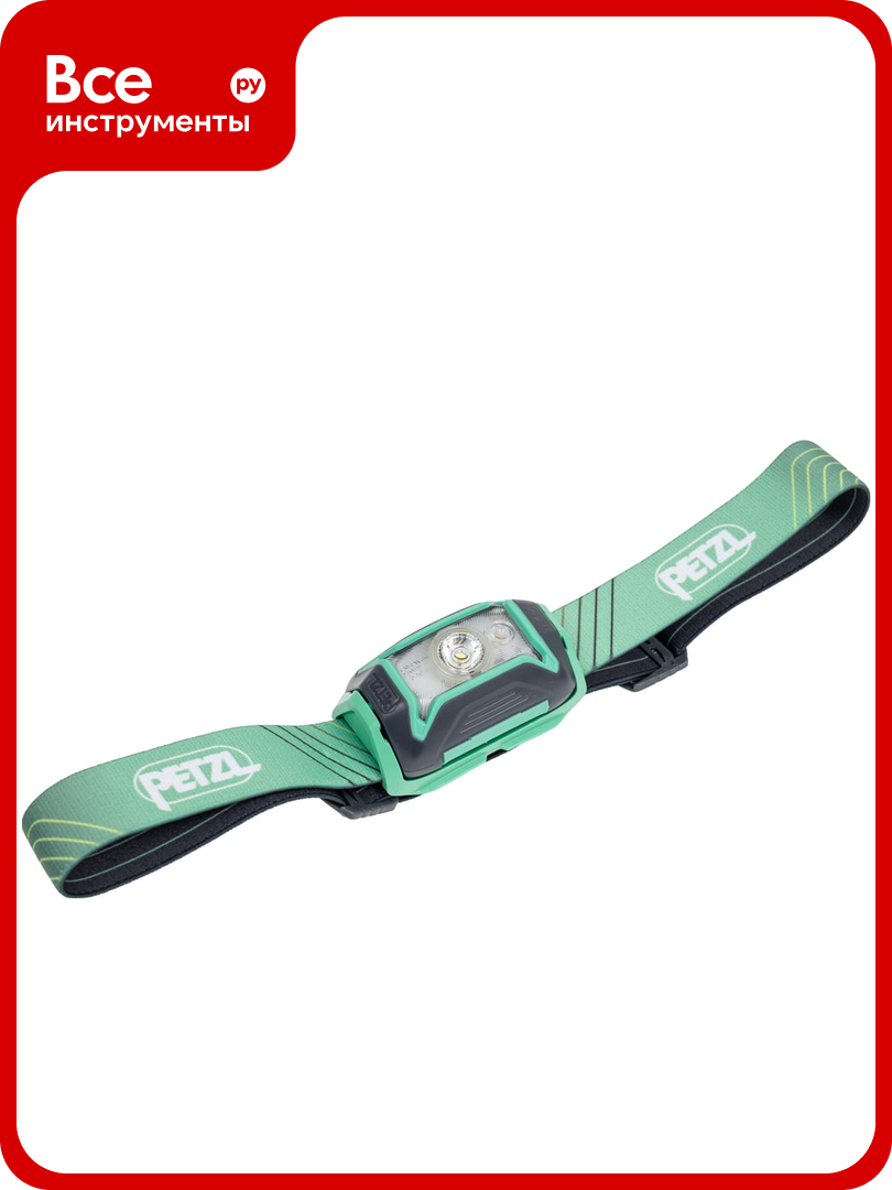 Налобный светодиодный фонарь Petzl Tikka Core зеленый, 450 лм, аккумулятор в комплекте E067AA02, Красное, свежем воздухе