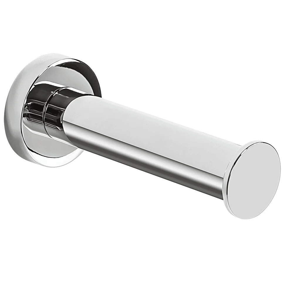 Держатель для туалетной бумаги Colombo Design Plus W4992 настенный, хром, матовый, латунный, на шурупах, с комплектом для монтажа