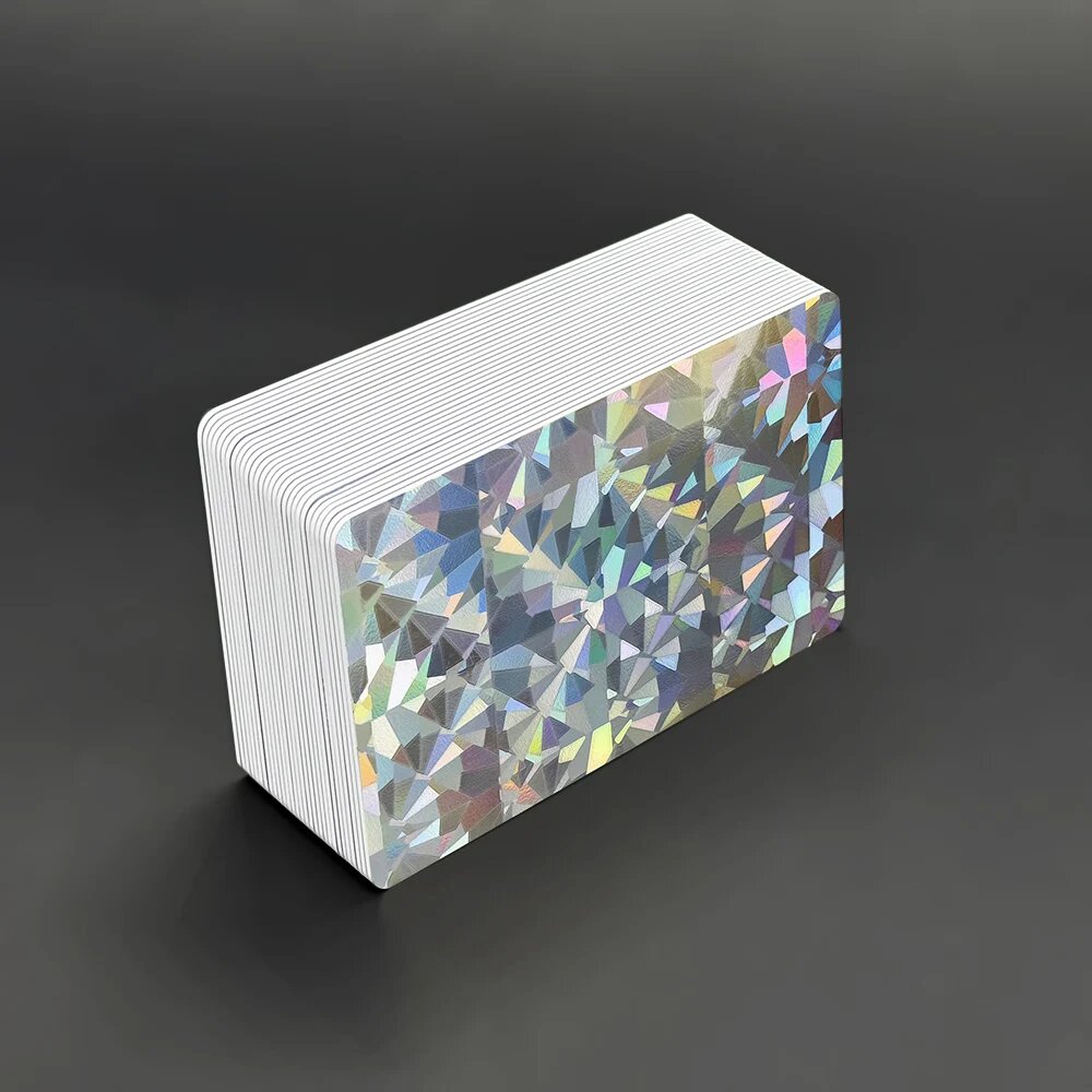 Лазерная карта NFC, визитные карточки, 13,56 МГц, NFC213, 144 байта, пустая красочная ПВХ-карта с краном NFC, умная цифровая карта социального назначения