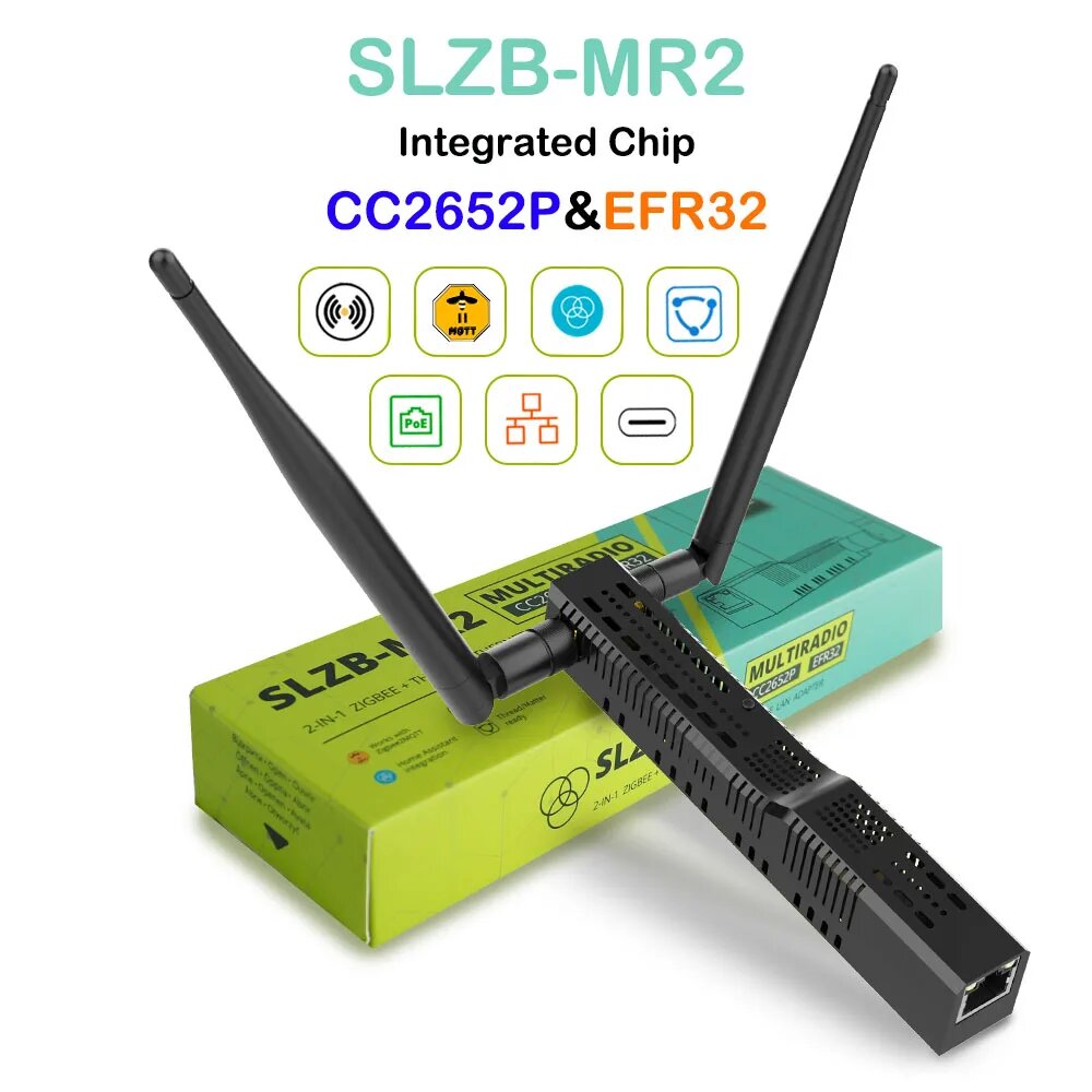 Zigbee шлюз SLZB-MR1/MR2/MR3/MRW10 SLZB-MR2