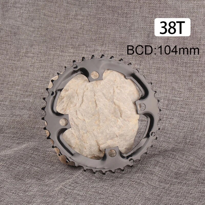 TOOPRE Звездочки для велосипедных шатунов MTB сталь 28/38/48 зубов 104BCD 38T