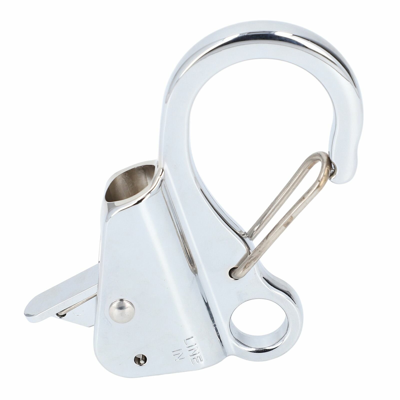 Быстроразъемный лодочный крюк, нержавеющая сталь, грузоподъемность 8000 фунтов