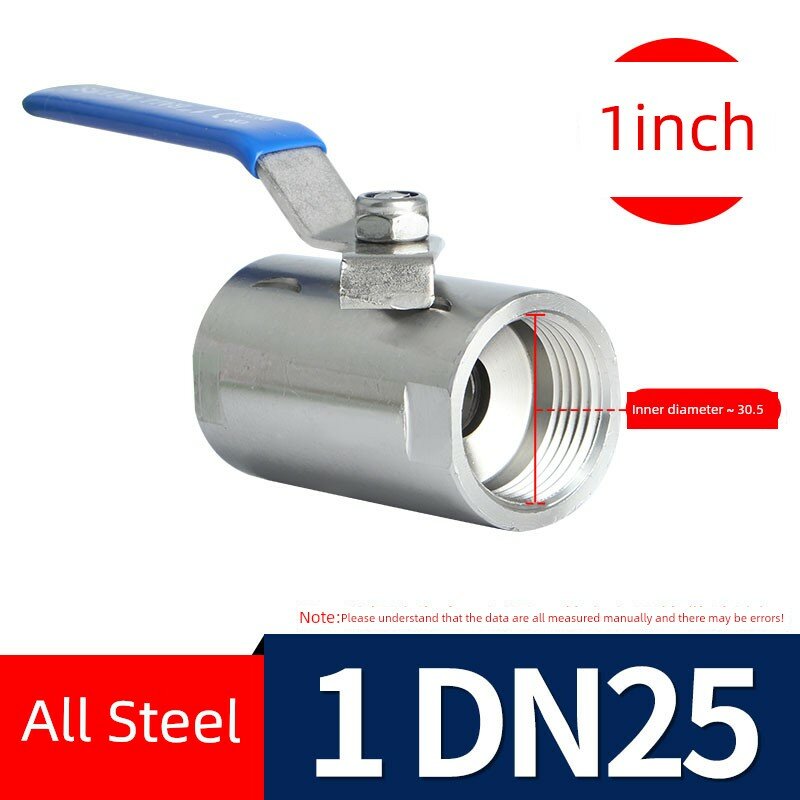 Кантонский шаровой кран из нержавеющей стали, паровая высокотемпературная внутренняя резьба, переключатель клапана