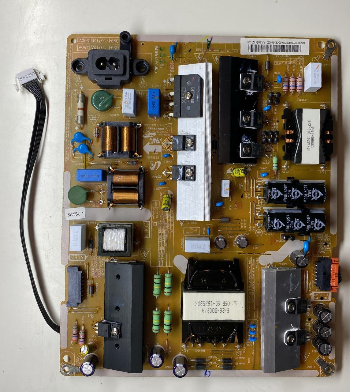 Блок питания PSU: BN41-02500A BN94-10712A для телевизора SAMSUNG UE49MU6500U
